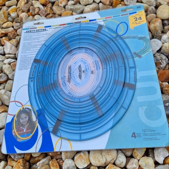 Office | Curvy Cutter Oval Shaped Cutting Templates Round Circular ...